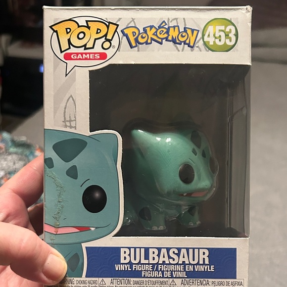 Funko | Other | Funko Pokmon Bulbasaur Vinyl Figure Green And Black ...